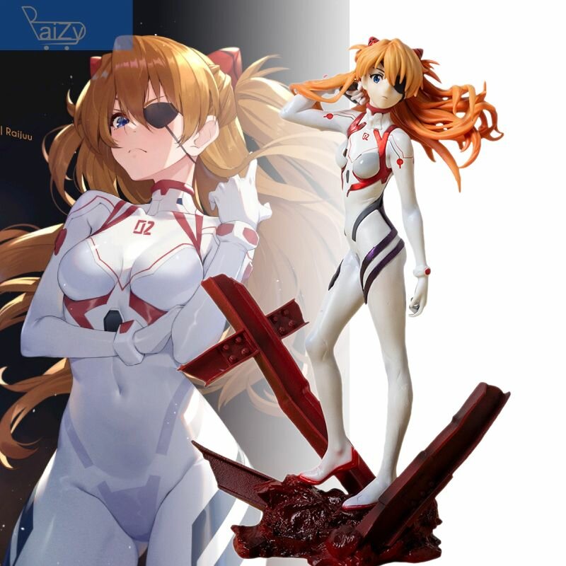 Аниме фигурка Аска Лэнгли Сорью (Asuka Langley Souryuu)/ Евангелион (Neon Genesis Evangelion),26CM