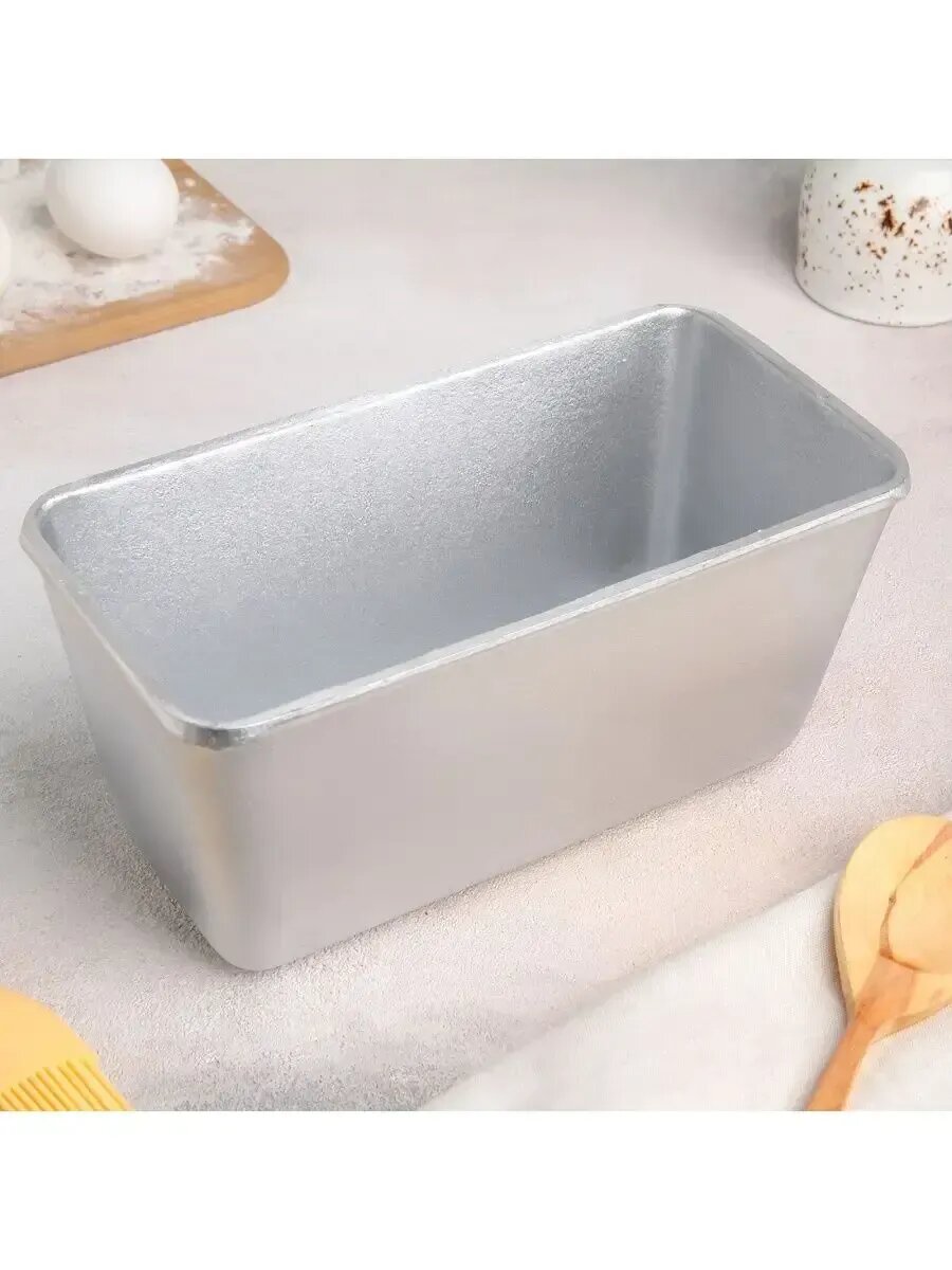 Хлебная форма прямоугольная, 21*10*10 см