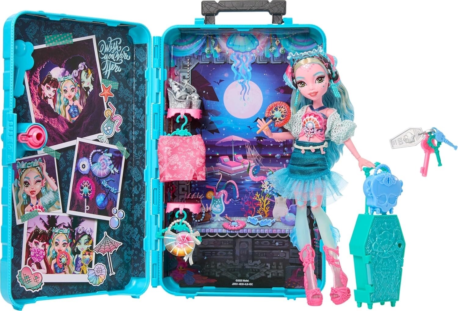 Кукла Monster High Skulltimate Gore-geous Oasis Лагуна