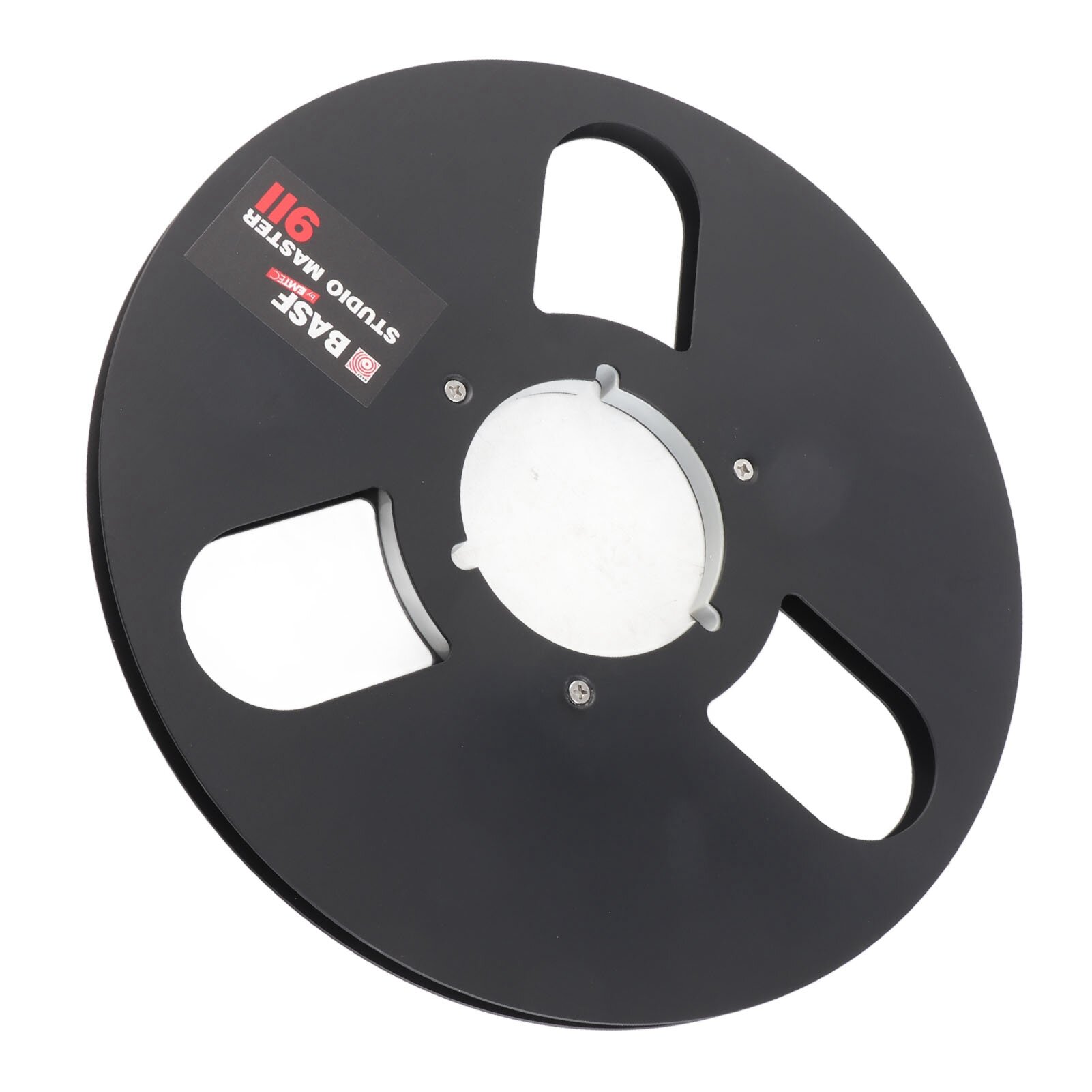 1/4 10 Inch Пустой Пленочный Бобин Алюминиевый Сплав Бобин Акссессуар для Магнитофона Пустой Диск Деталь Открывающего Машины для Nab Черный