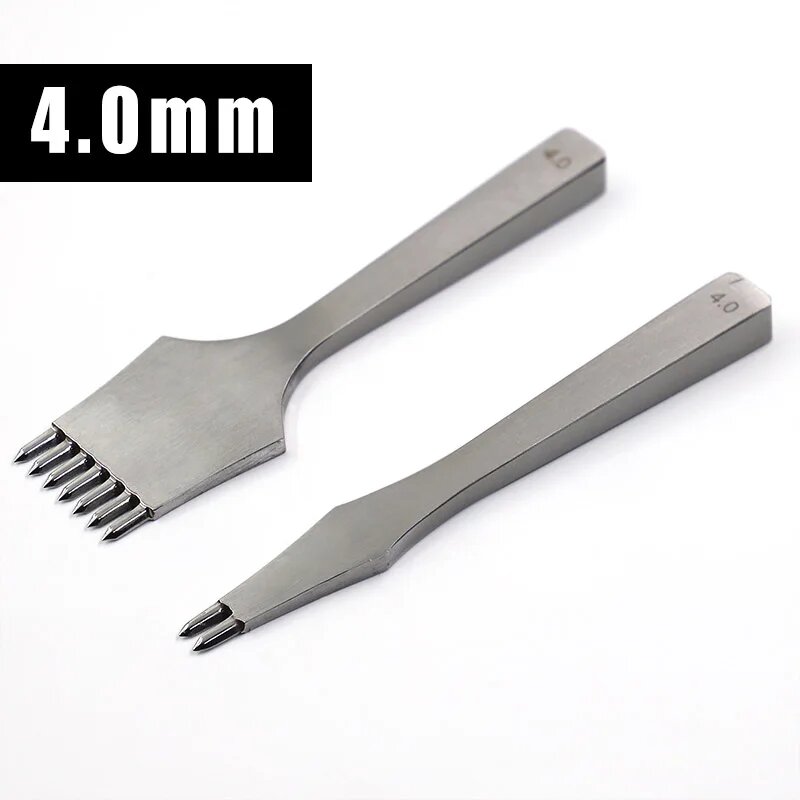 Стамеска для кожи 4.0mm, 7-зубые, QJH RX323