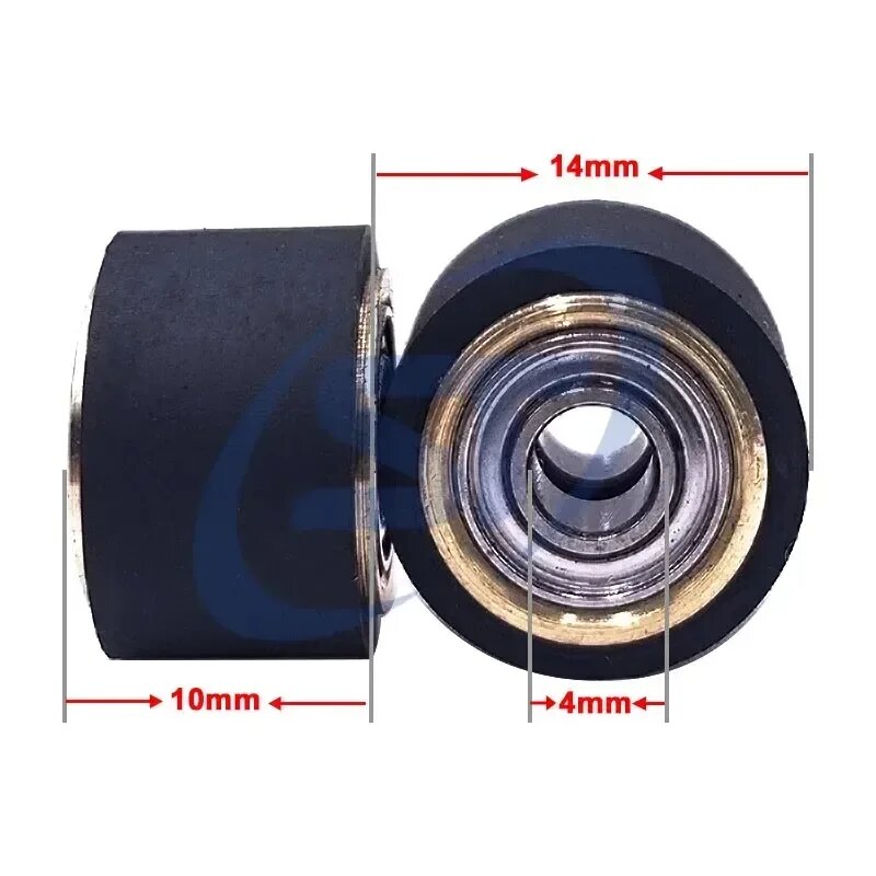 6 шт. Graphtec Roland Mimaki SKYCUT Liyu GCC Summa PCUT режущий плоттер виниловый резак графический струйный принтер прижимной ролик колесо 6pcs 4x10x14