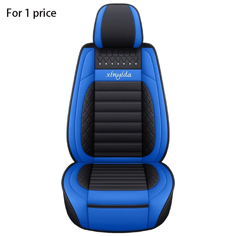 Чехол на автомобильное сиденье для Ford Focus 2 Mondeo Mk4 Mk1 Mk7 Mk3 Fusion Kuga Ranger Fiesta Explorer Ka S Max, универсальные автомобильные аксессуары, 1Pcs-Blue