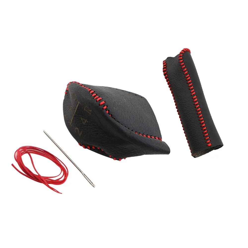 Кожаный Чехол На Рычаг Переключения Передач Для Ford Fiesta Ecosport Focus 2 MK2 MT - Защитный Чехол На Ручку КПП