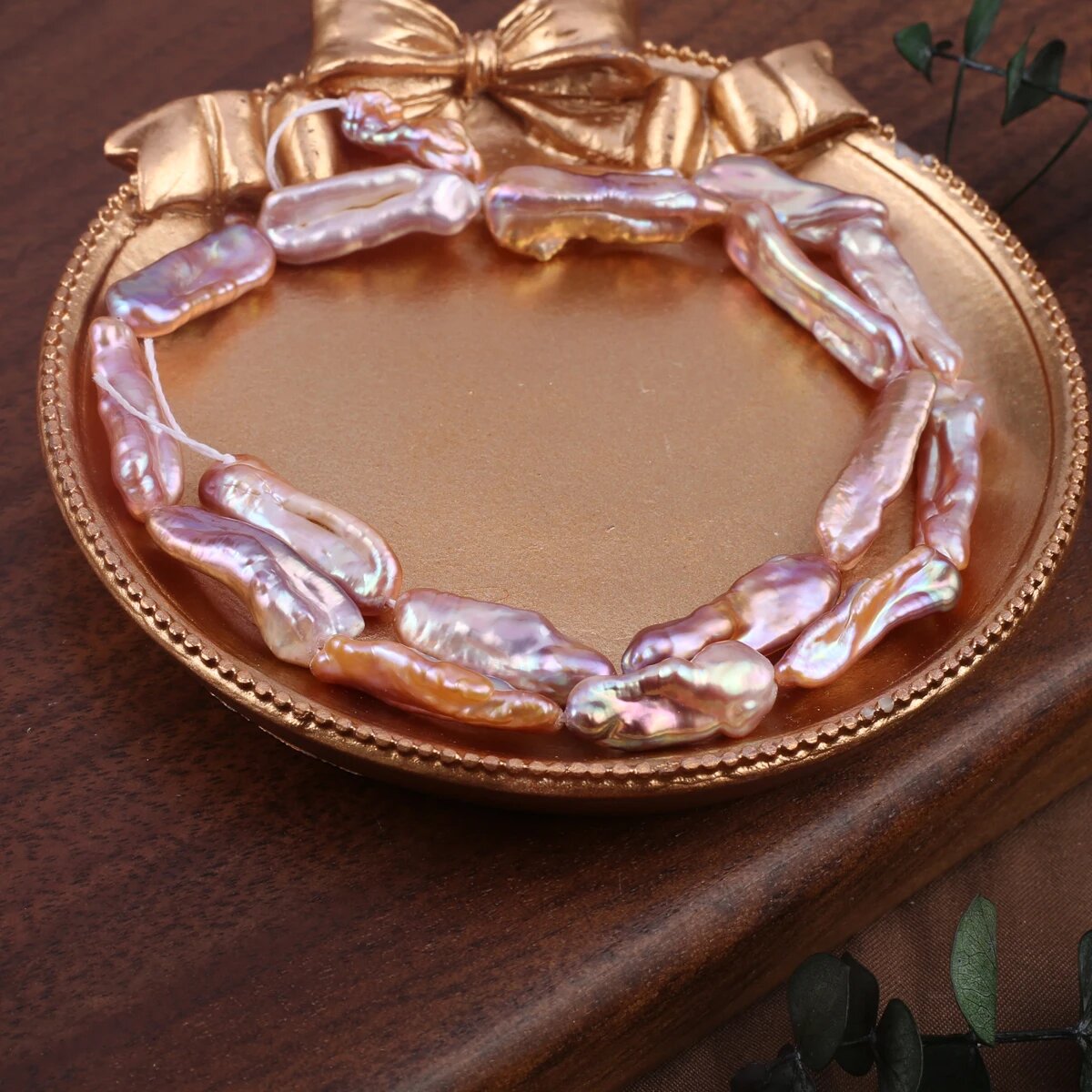 Натуральный пресноводный жемчуг, бусины из бисера, нерегулярные длинные фиолетовые жемчужные бусины в стиле барокко, свободные бусины-разделители для изготовления ювелирных изделий, ожерелья своими руками