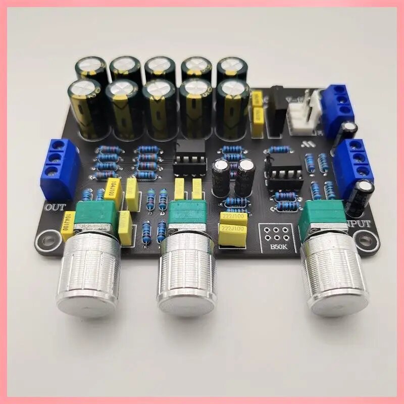 Предусилитель FGHGF NE5532 синего цвета