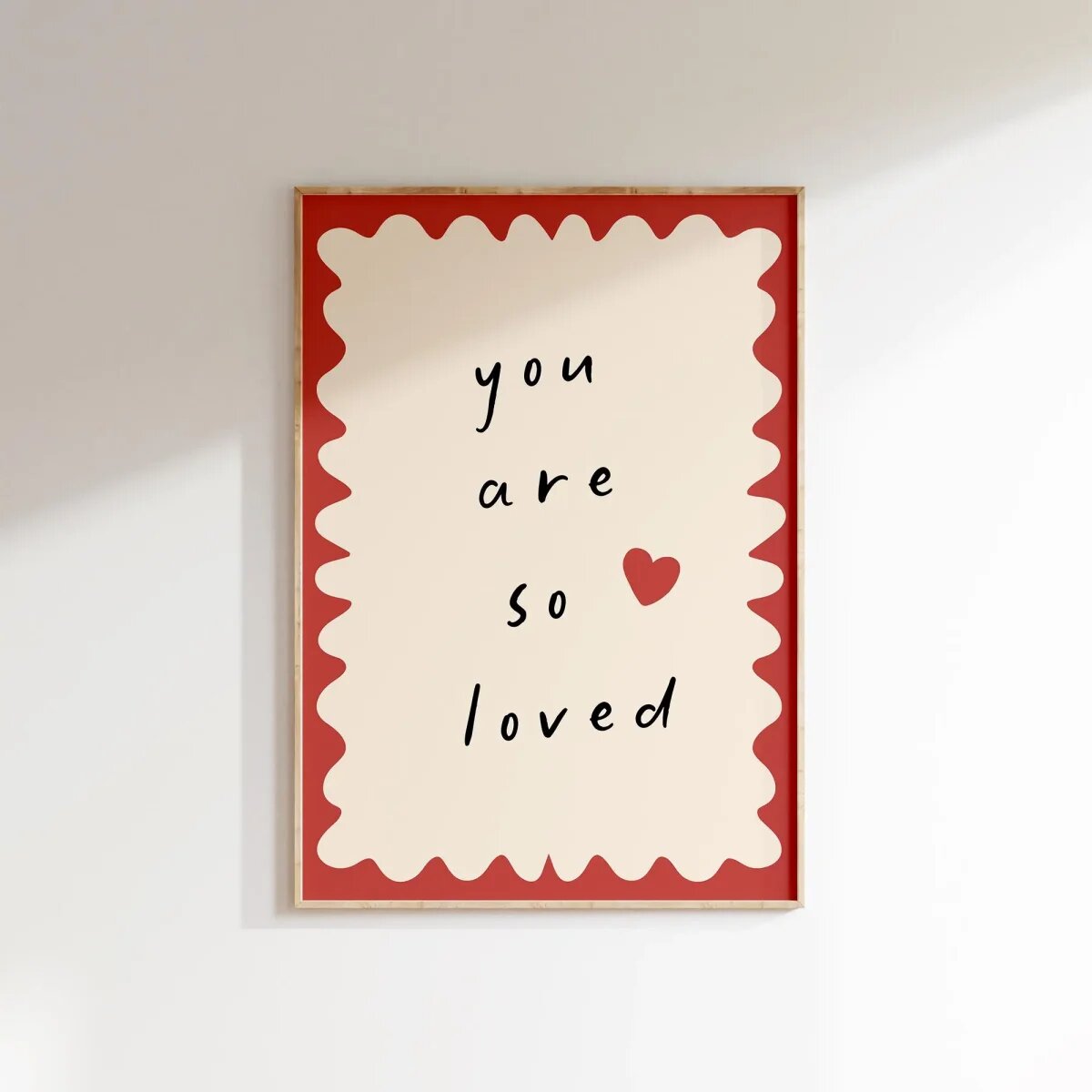 Постер "You Are So Loved" 50x70 см, VA811-F, без рамы