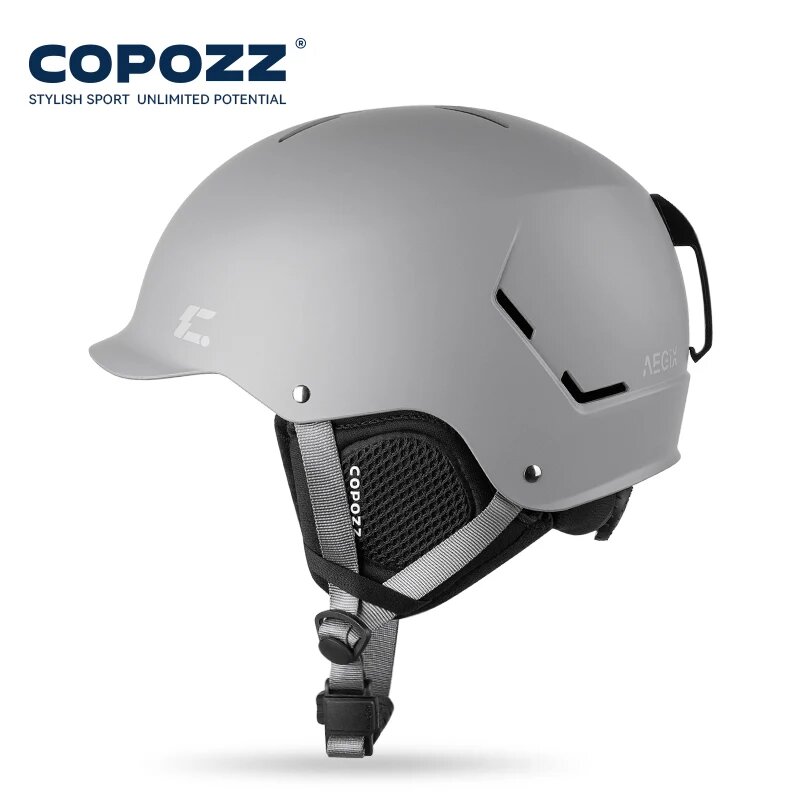 COPOZZ Цельнолитой лыжный шлем с магнитной застежкой