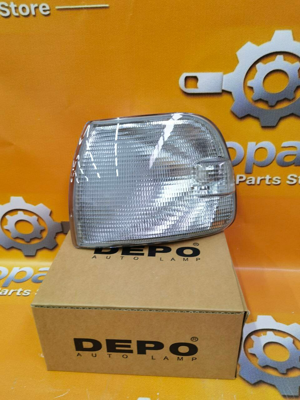 Левый поворот Фольксваген Транспортер Т4 рестайлинг 1997- белый VW Transporter T4 depo отличное качество