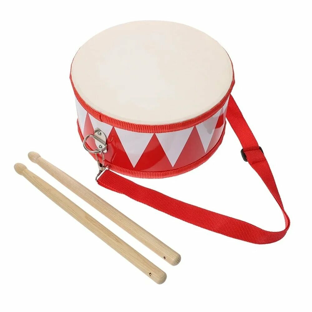 Детский барабан Orff SY85 с двусторонним барабаном, обучающие пособия для детей и родителей, 1 комплект