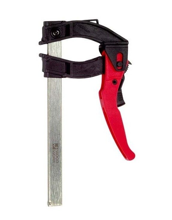Струбцина Woodwork LCL-1690, рычажная, 160 x 90 мм, усилие 60 кг