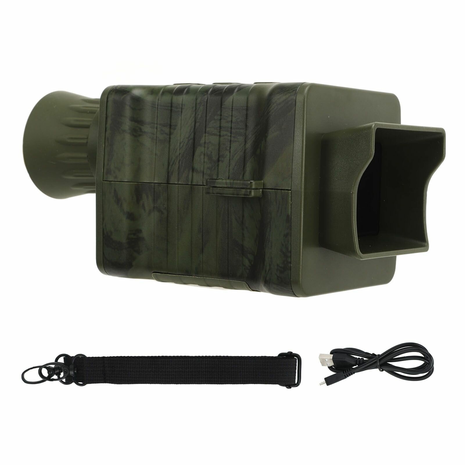 Монокуляр ночного видения HD, 5x зум, OD Green