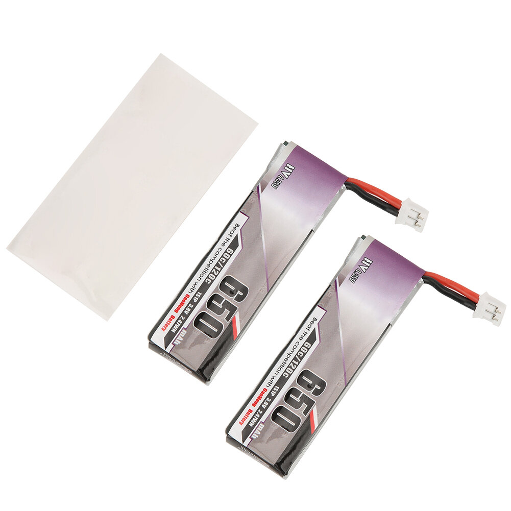 2шт аккумулятора GNB 650mAh 1S 3.8V PH2.0