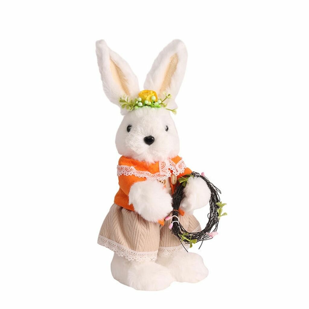 Аксессуар для Пасхи, Милый плюшевый пасхальный кролик - модель B