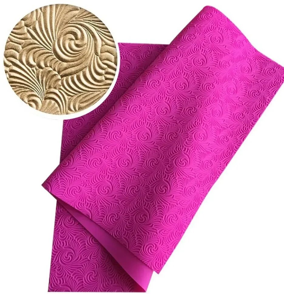 Силиконовый коврик для торта с цветочным узором