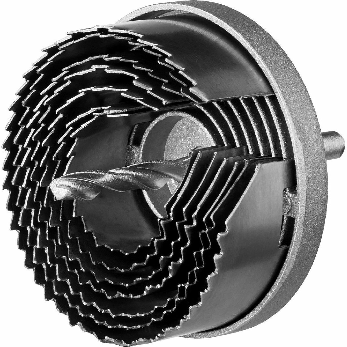 Наборная сегментная пила STAYER 7 штук диаметром 26-64 мм с глубиной пиления 25 мм