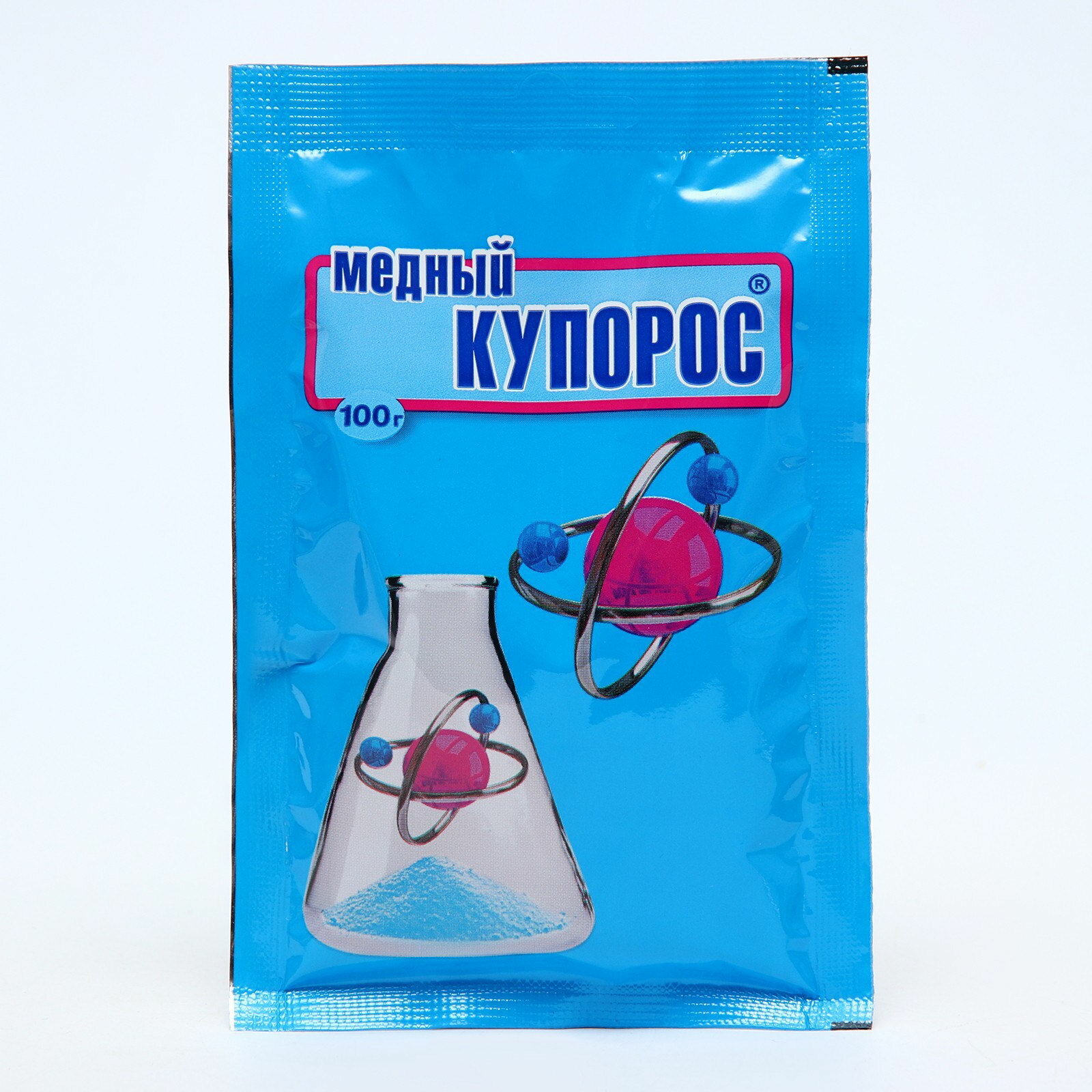 Медный купорос от плесени и гнили, ВХ 100 г, способ нанесения: нанесение на поверхность