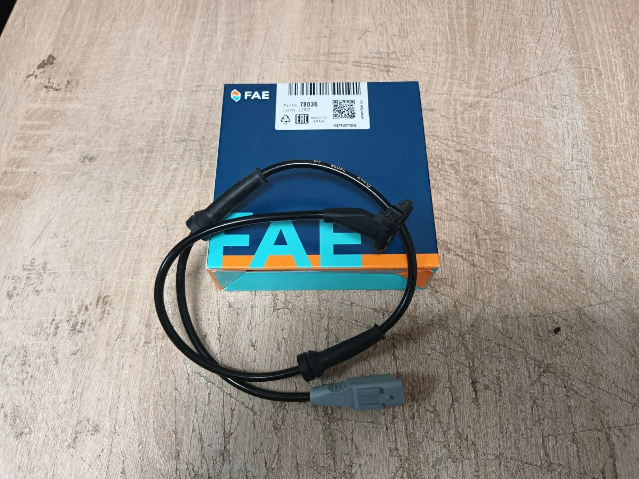 Датчик ABS передний Пежо 307 FAE