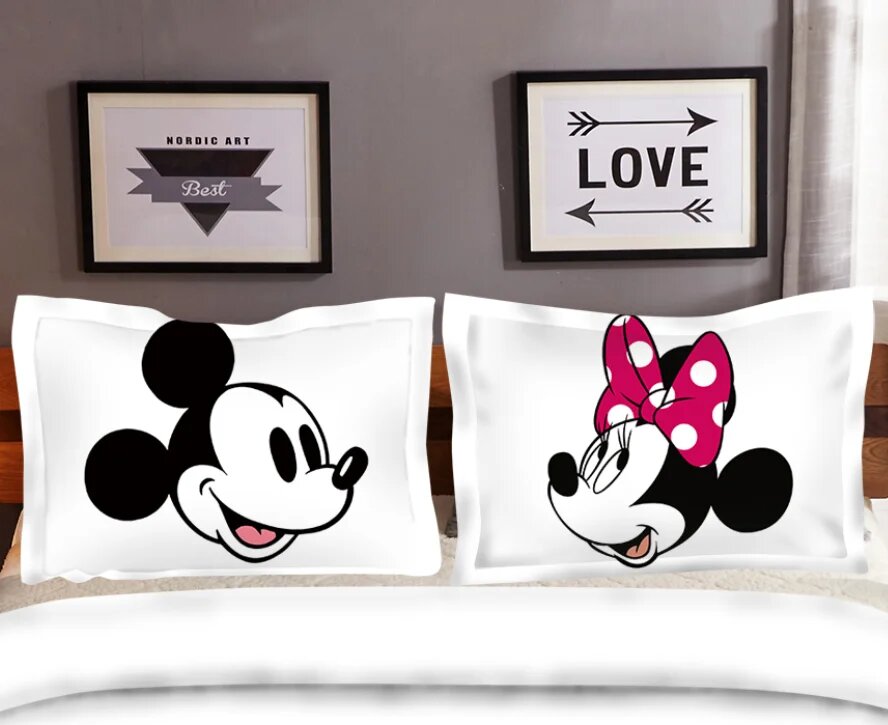 Наволочки Disney Микки Маус и Минни 50x75cm, a