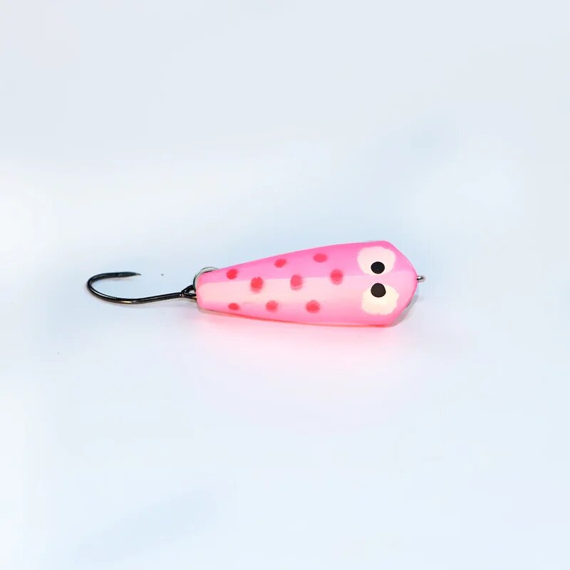 Розовый мини-поппер DUODUOYU для форели, 1PCS HX07 fen