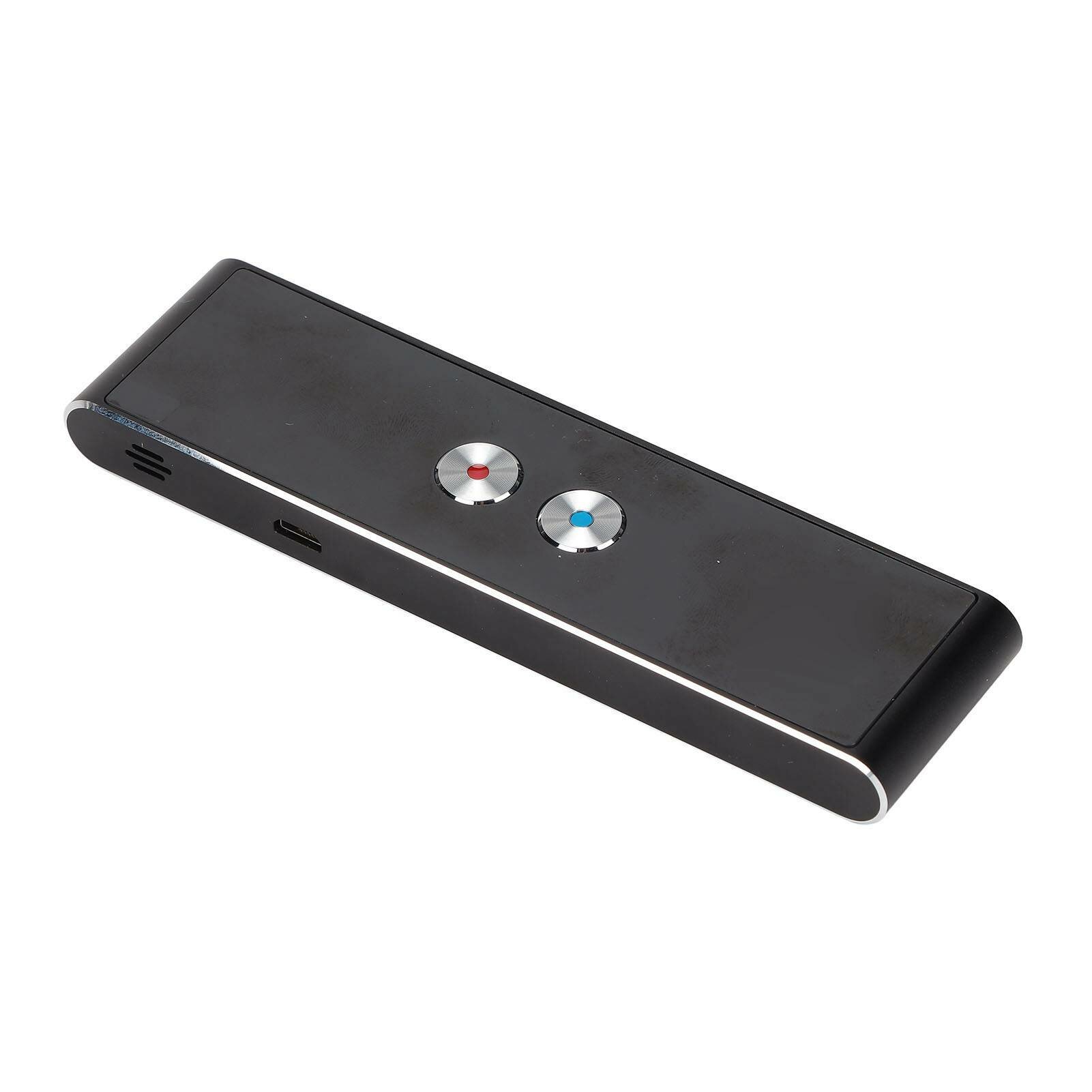 T8+ Smart Voice Translator Portable Transator Device поддерживает 96 языков для путешествий за границей, обучаясь по магазинам (черный)