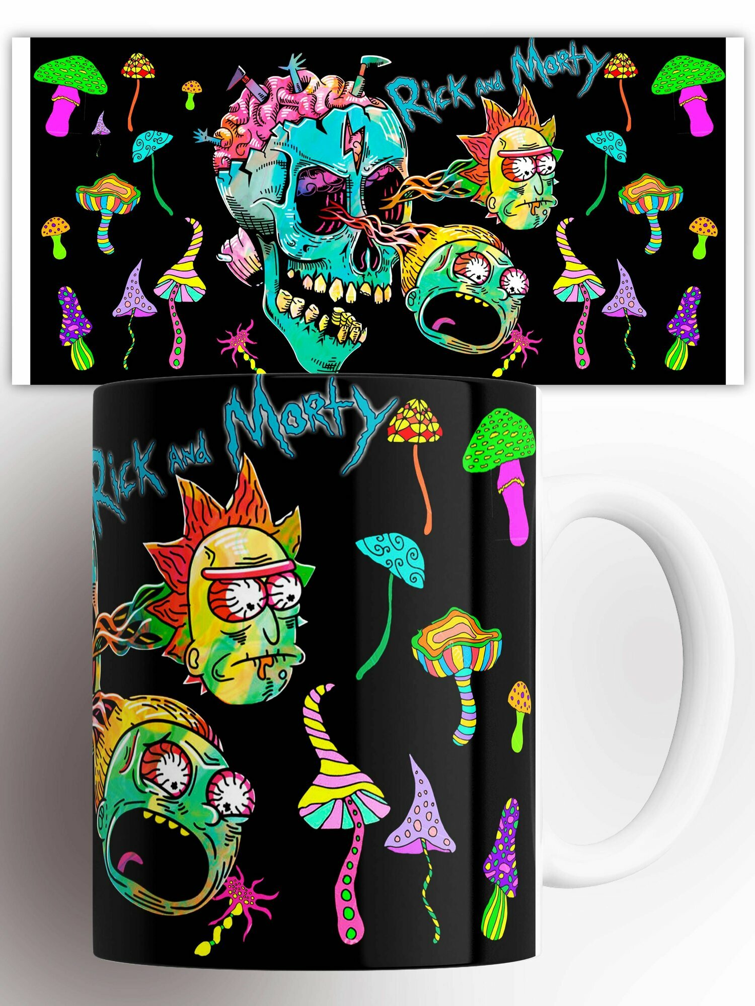 Кружка Рик и Морти 330 мл