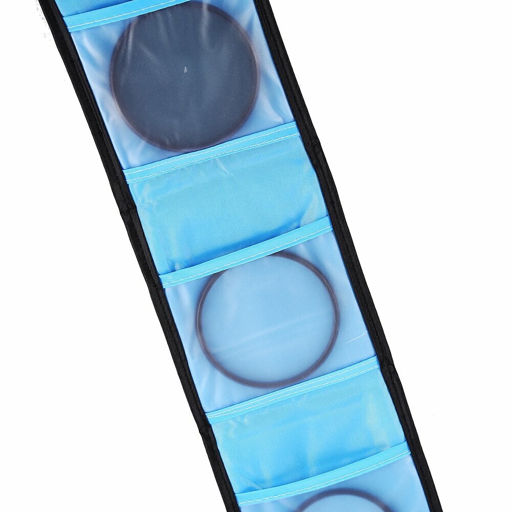 3 Pockets Bag Camera Filter Wallet Lens Adapter Case Ring Storage — фото 1