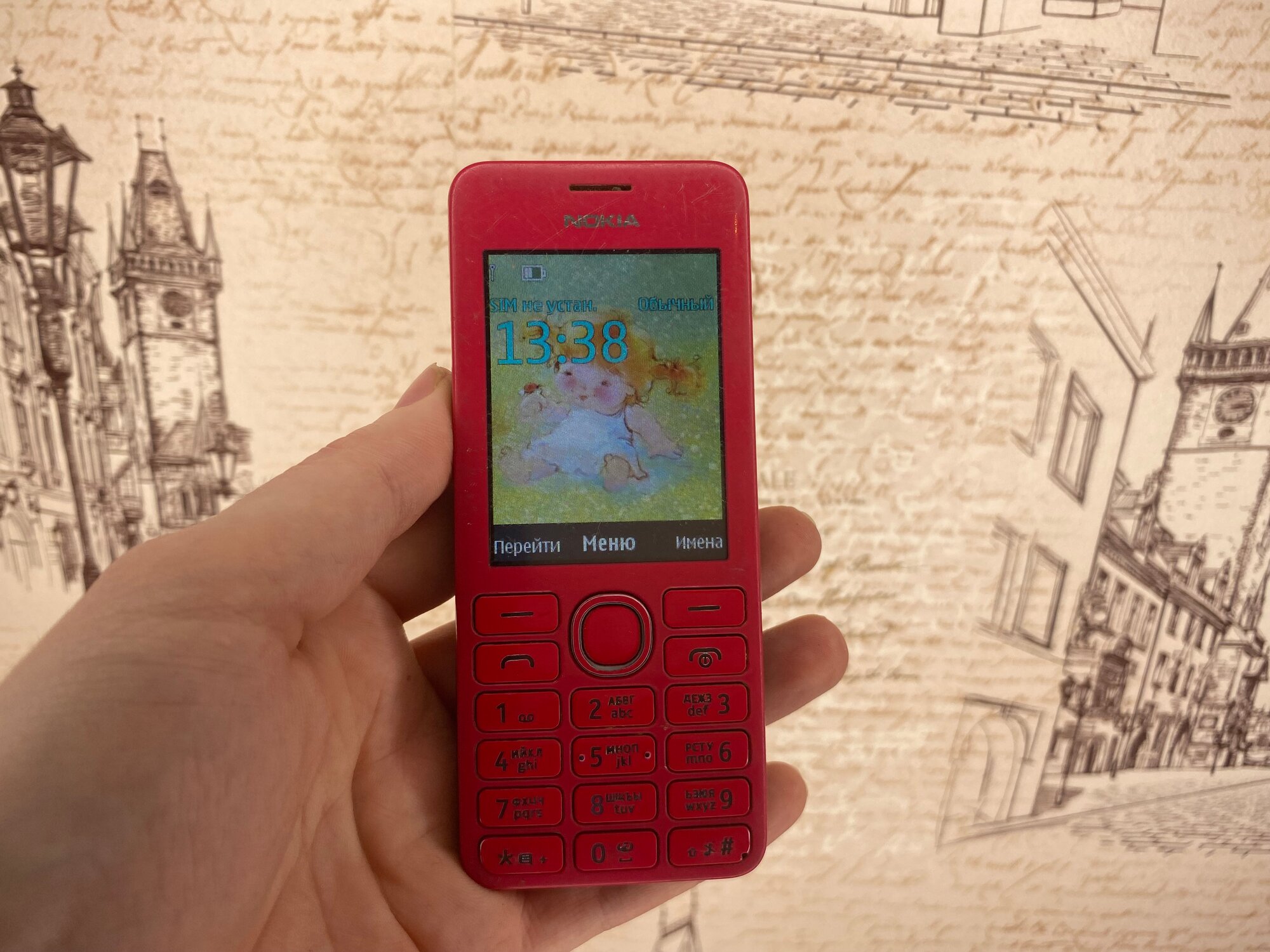 Nokia 206 Оригинальный Б/У Retro Mania дарит ностальгию, Ретро телефон