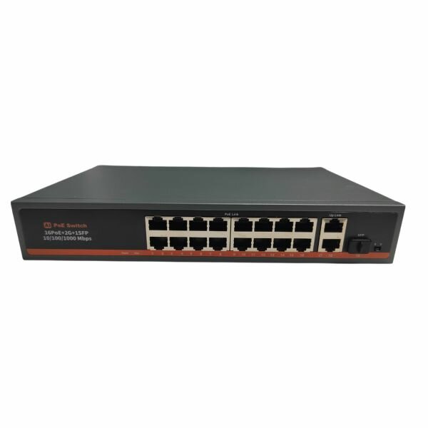 NZ-16POE SWITCH Коммутатор ИИ гигабитный с PoE AI-1621GBL-C