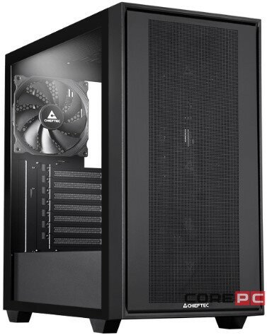 Компьютерный корпус Chieftec NIGHT HUNTER TG Black (GS-03B-BLK-OP)