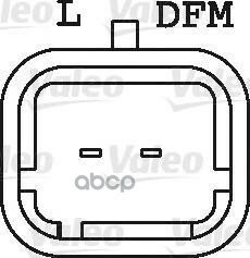 Генератор 100А BOSCH K4M Valeo арт. 440062