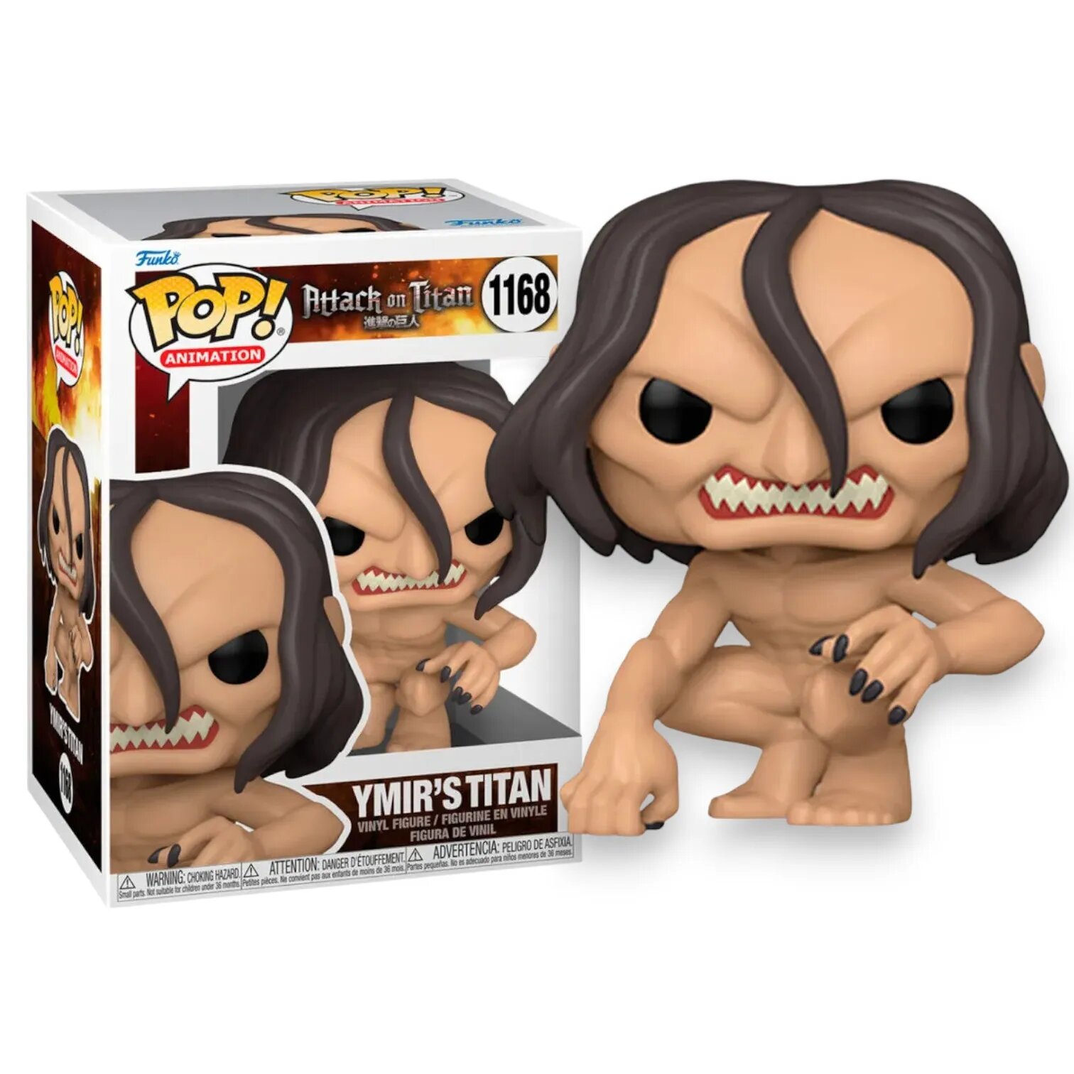 Фигурка Funko Pop! коллекционная Титан Имир "Атака титанов" 1168, оригинал (Фигурка Фанко Поп)