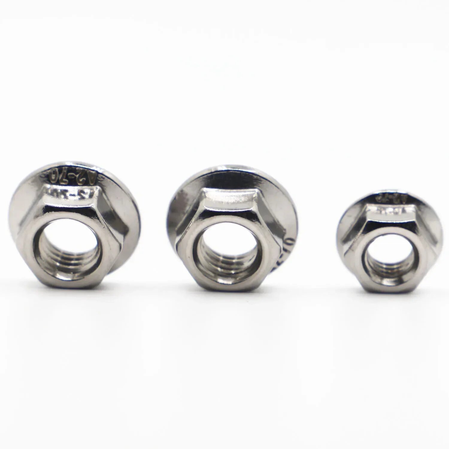 Зубчатые фланцевые гайки NLW из нержавеющей стали M3-M12 M6 20pcs