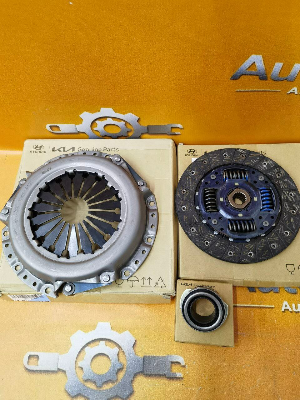 Комплект сцепления оригинал Хёндай Солярис, Ай30, Элантра, Киа Рио 3, Сид, Церато 2010-2017 1.4, 1.6 МКПП 5ст. 6ст.