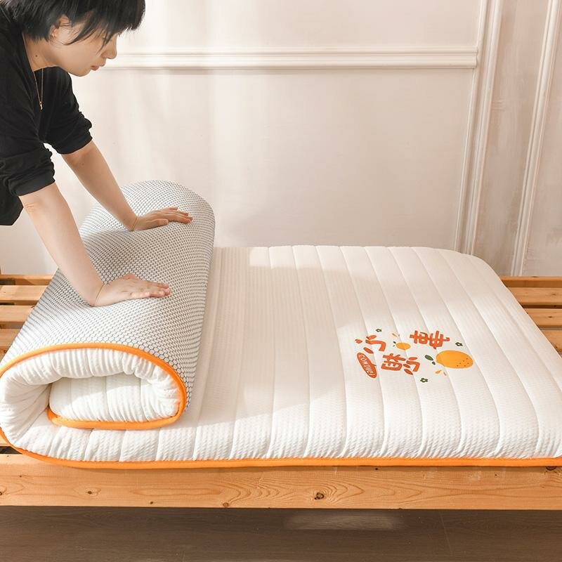 Матрас из соевого волокна для студенческого общежития, мягкая накладка, односпальный складной матрас для двухъярусных кроватей, для домашнего использования, матрас-татами,80*190cm