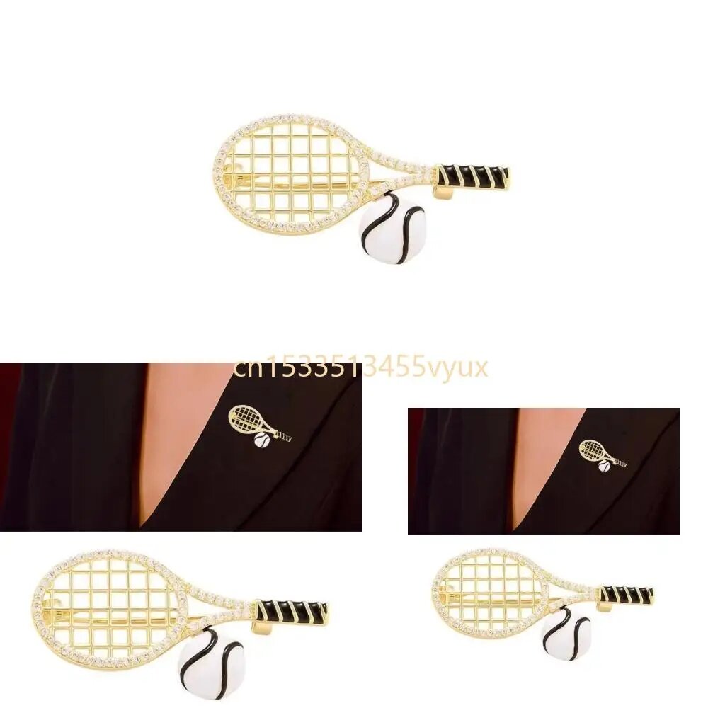 Брошь для теннисной ракетки X5QD