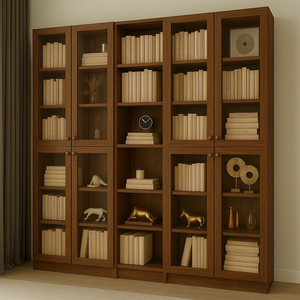 Стеллаж Билли 30, 200х30х202, цвет венге цаво