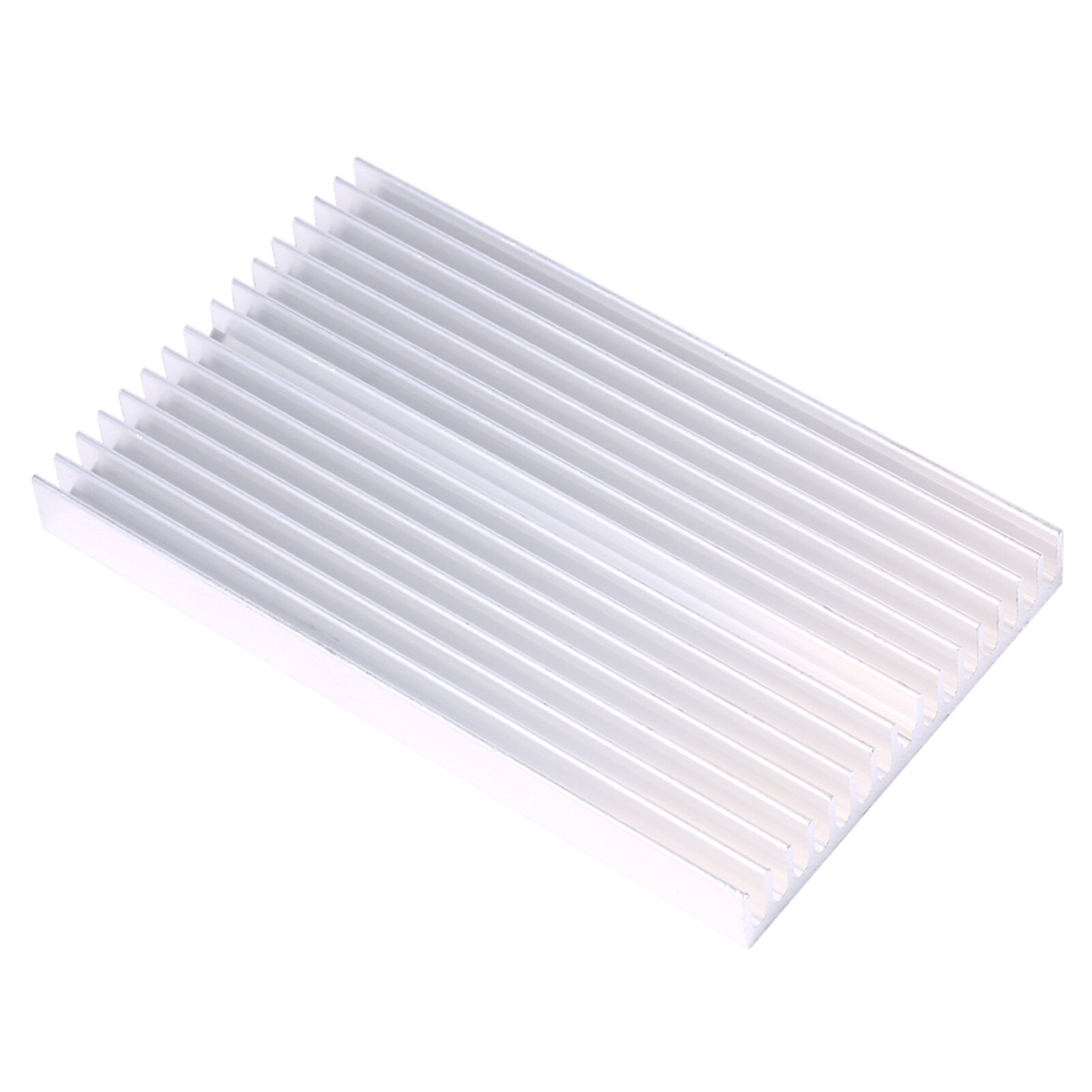 Aluminum Heatsink, Akuoly 4 Stueck Aluminium 100*60*10mm Kuehlkoerper Heat Sink, for IC LED Power Transistor