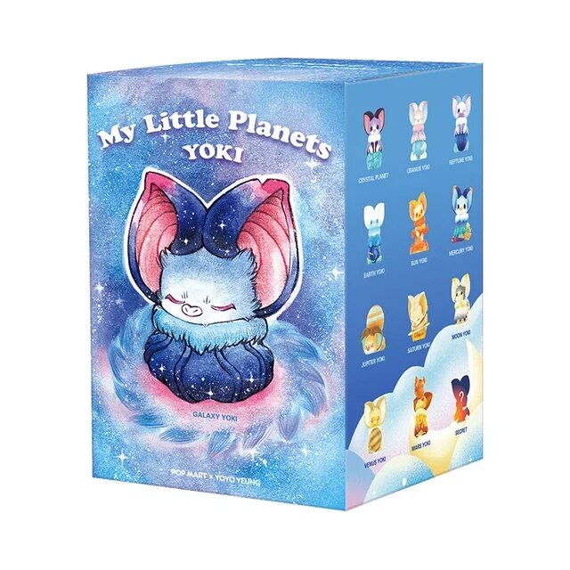 POP MART YOKI My Little Planets Series слепая коробка 1 Blind Box