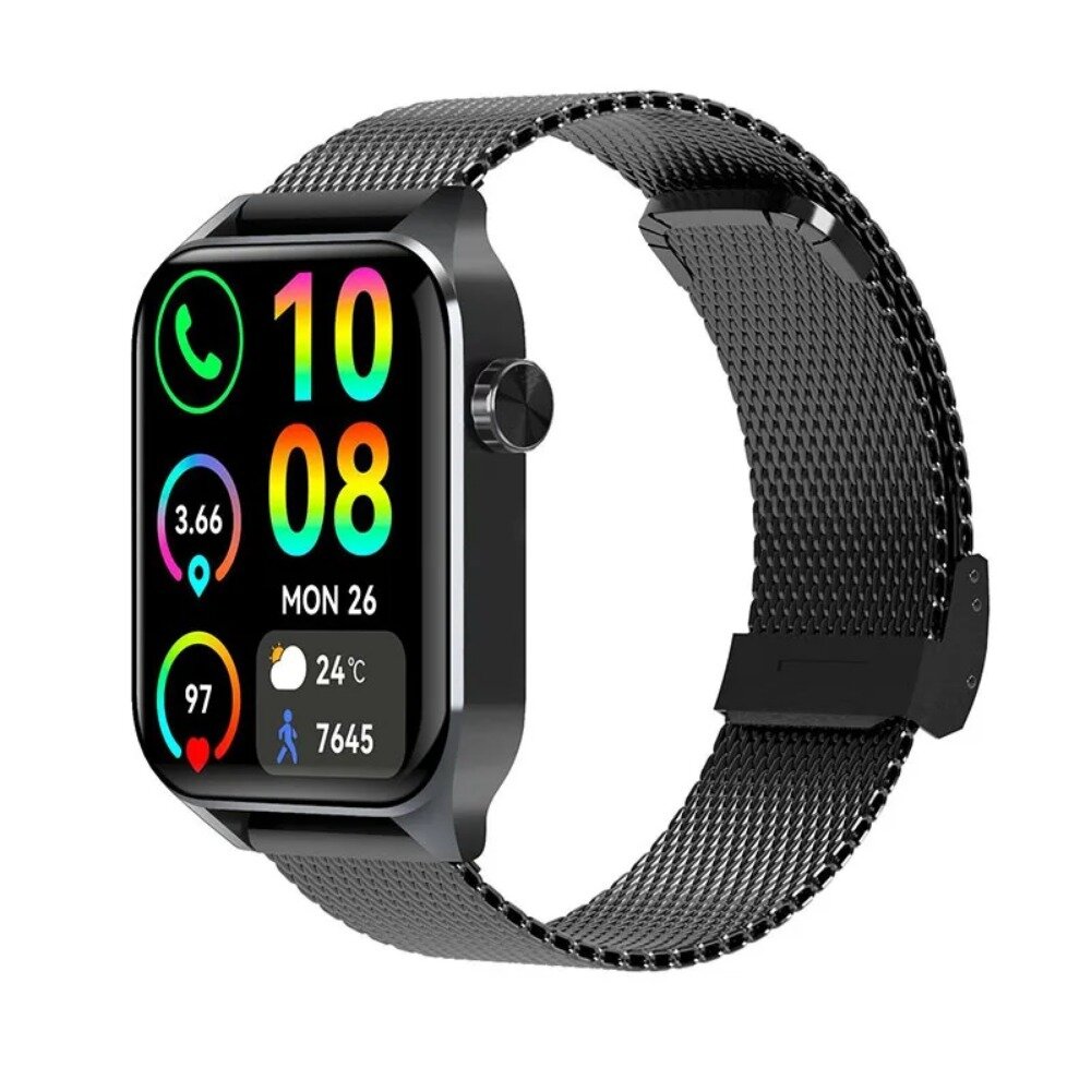 V22 Smartwatch Фитнес-трекер, Отслеживающий Сердечный Ритм, Спортивные Умные Часы Для Контроля Здоровья
