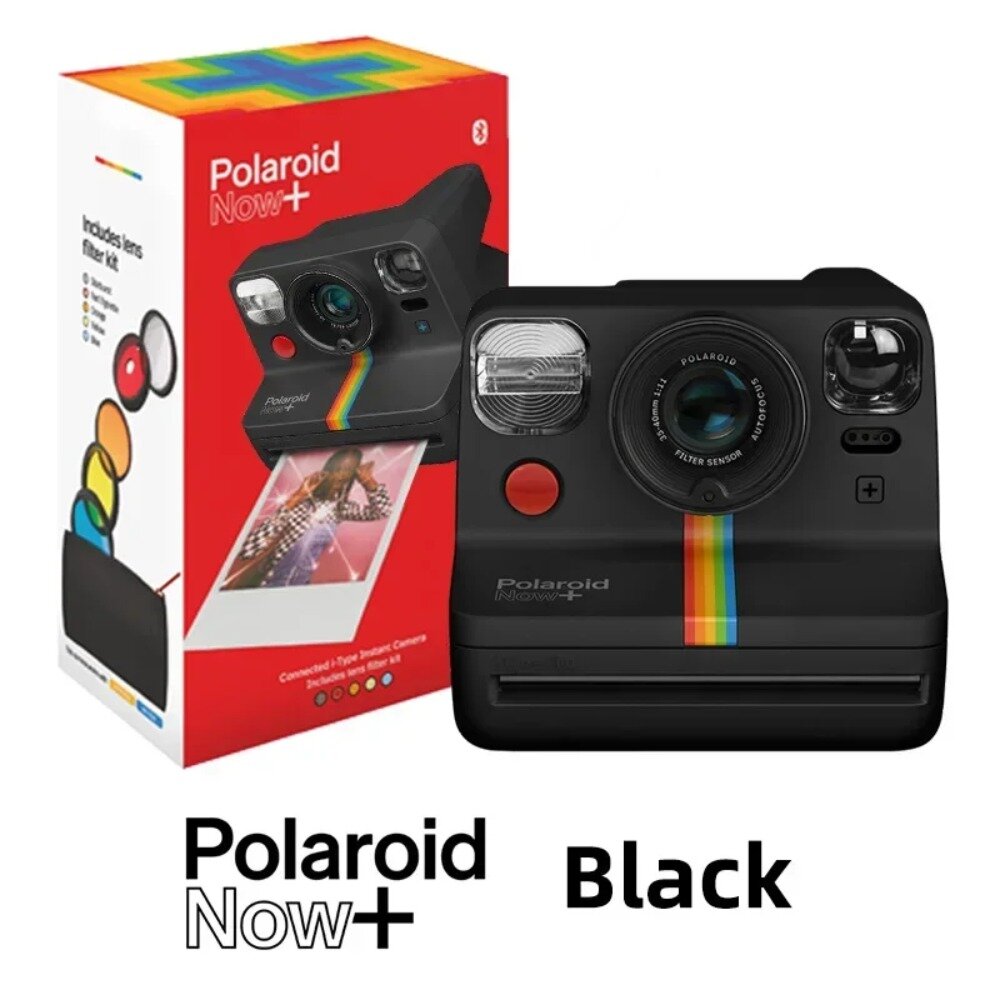 Polaroid NOW+ Camera Generation 2 Радужная Камера Для Однократного Получения Черно-белых Изображений