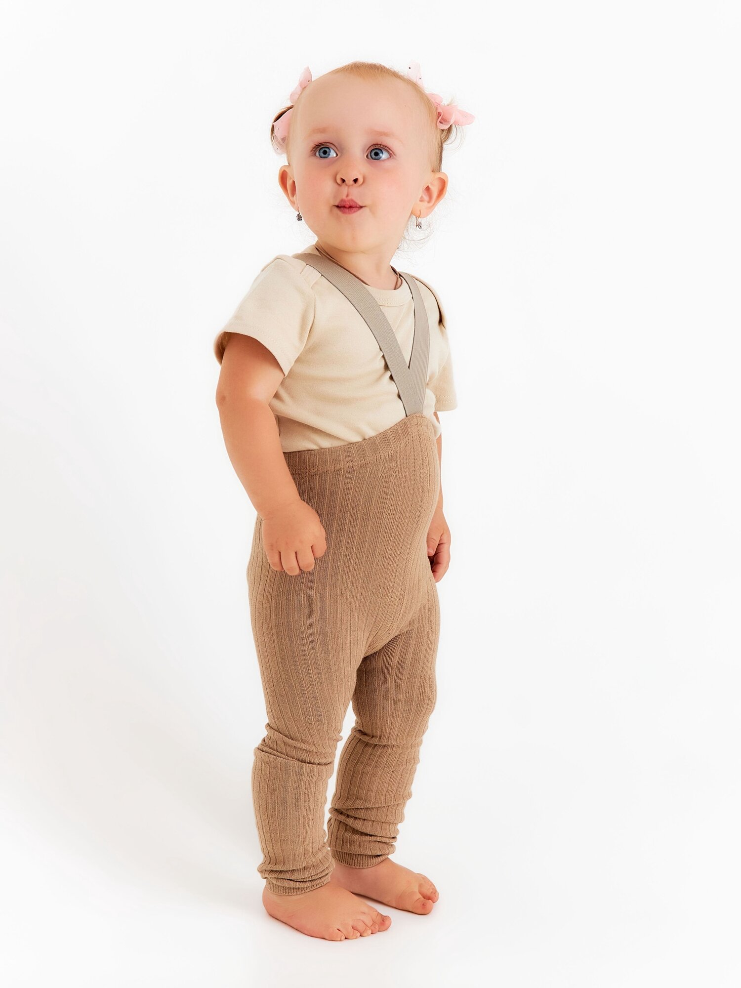 Рейтузы Лосины с лямками MINAKU