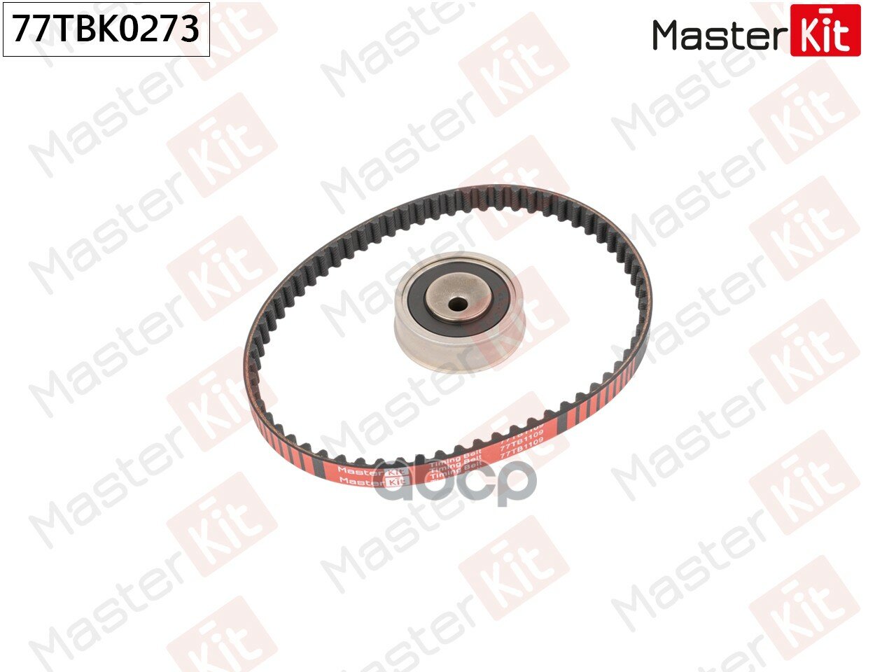 77TBK0273 Комплект ремня ГРМ Mitsubishi Outlander I(CU_W), L200(KJ_, KK_, KL_) 01- MasterKit арт. 77TBK0273