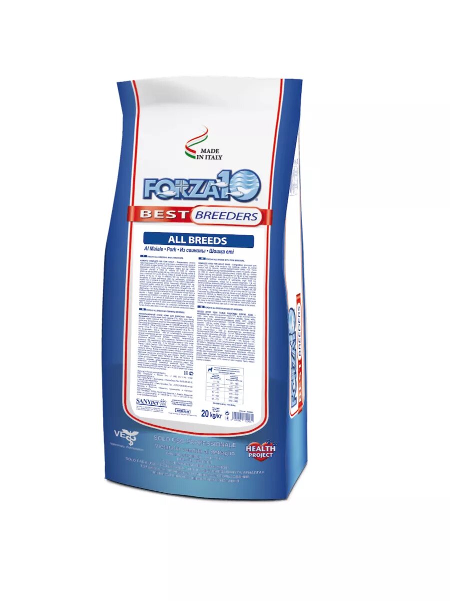 Корм для собак всех пород со свининой 20кг