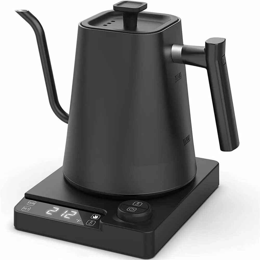 Электрический чайник Gooseneck Kettle110, черный матовый