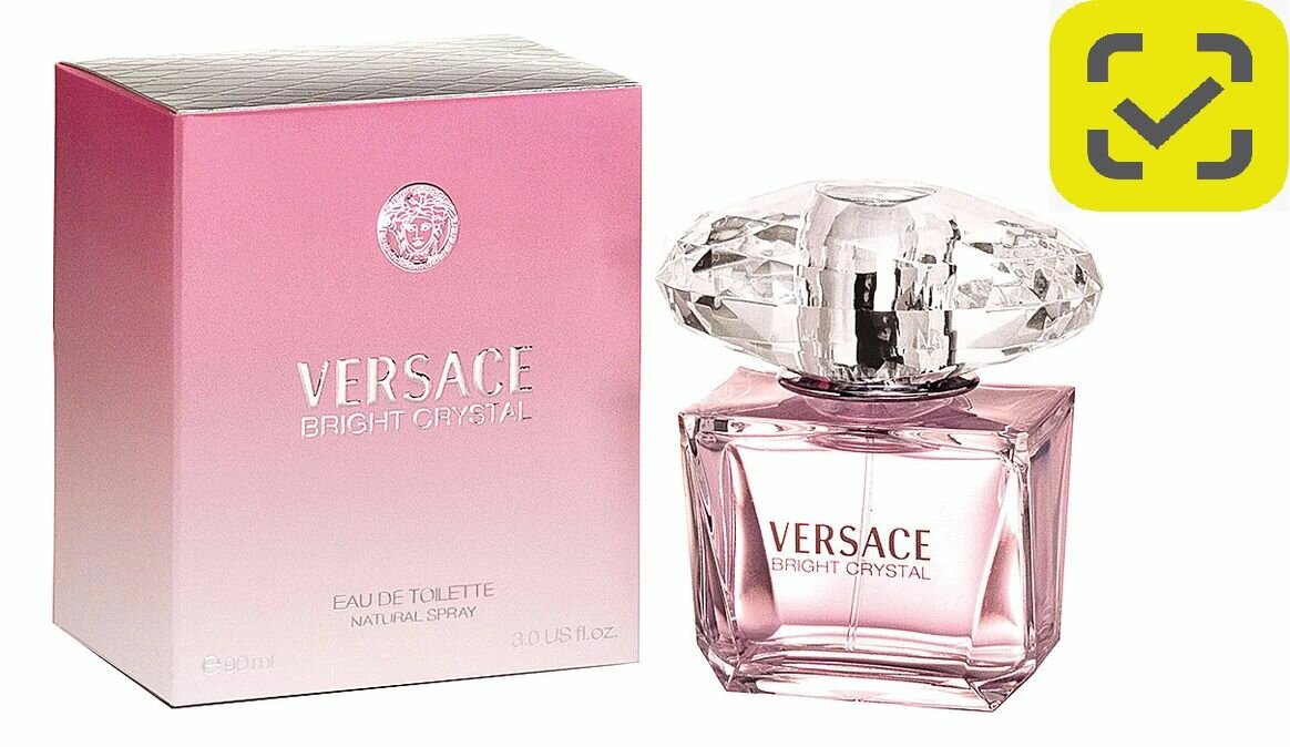Туалетная Вода Versace Bright Crystal/Женский Парфюм Версаче Брайт Кристал 90мл (Италия)