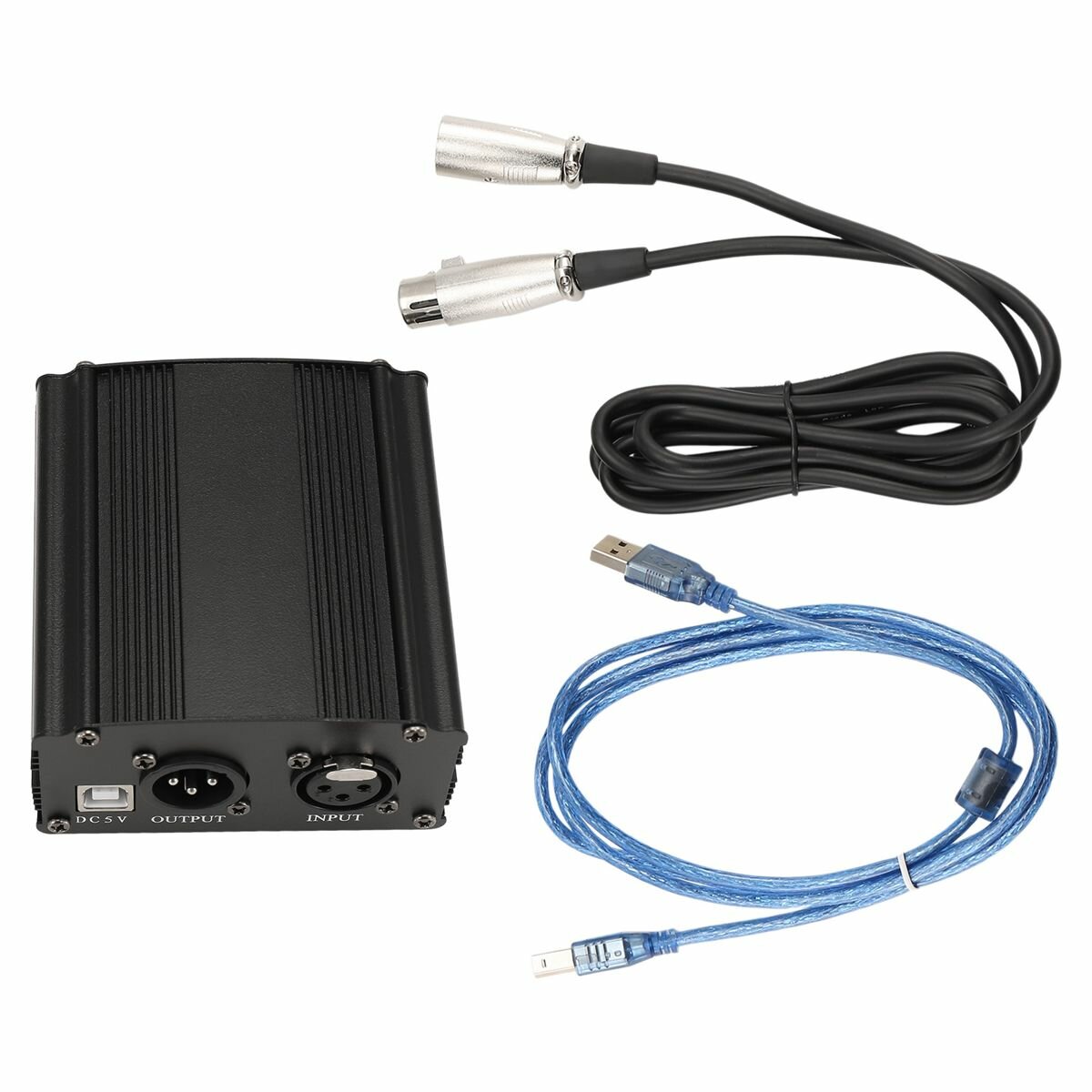 ONI2 Одноканальный источник фантомного питания 48 В с микрофонным кабелем XLR 3 Pin-ROMIKY