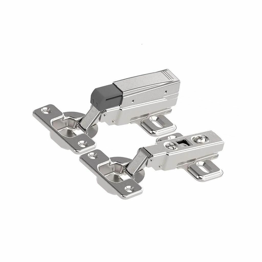 Шарнир для шкафа с демпфером, - Полное покрытие прямое