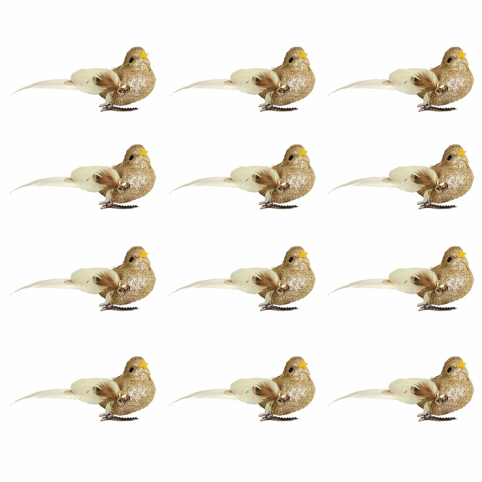 Имитация перьев птицы, многоцелевой устойчивый к выцветанию искусственный орнамент из перьев птицы для цветов, ремесленные изделия, сказочный сад