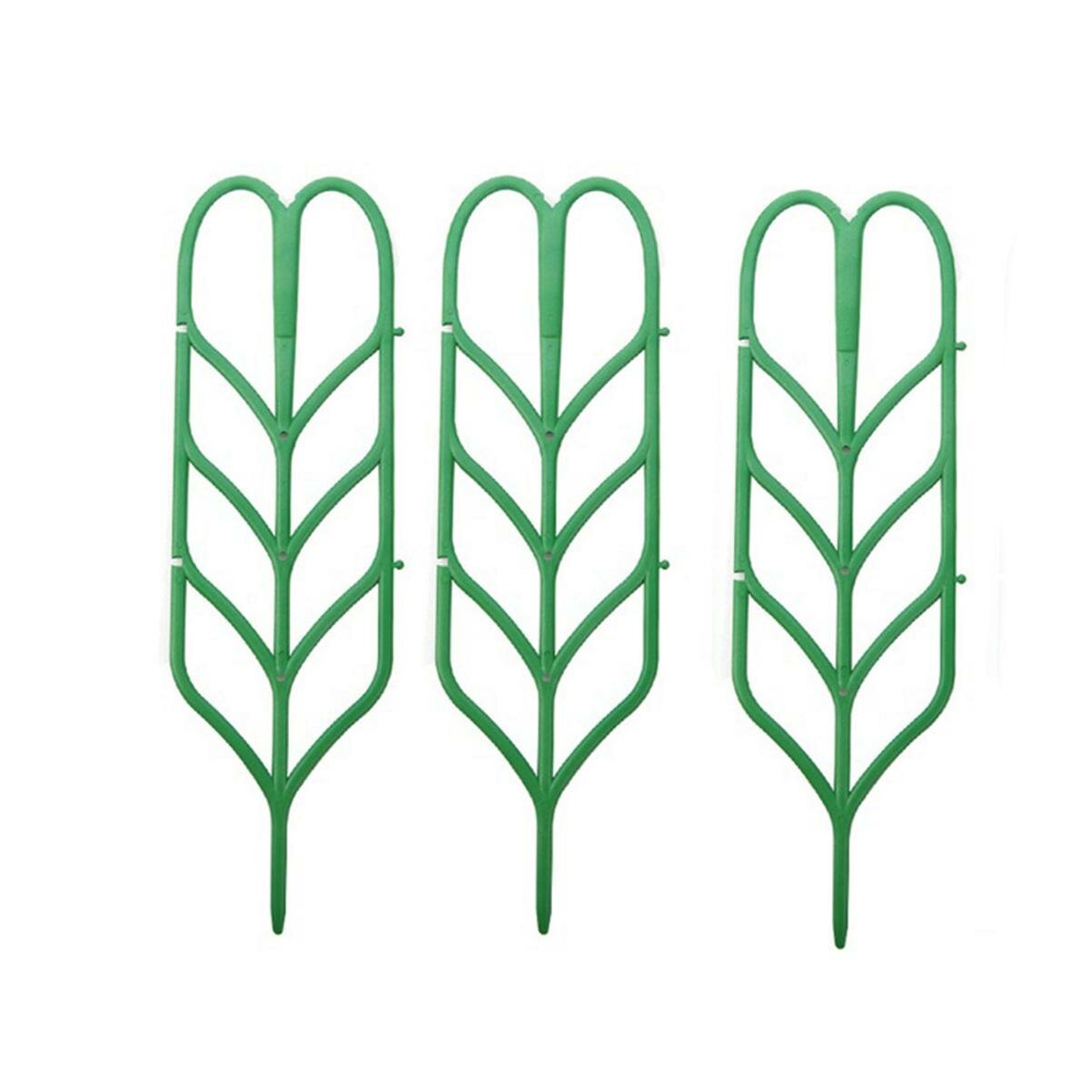 3 шт. садовая стойка для вьющихся растений, горшков, цветов, листьев, лиан, пластиковая решетка